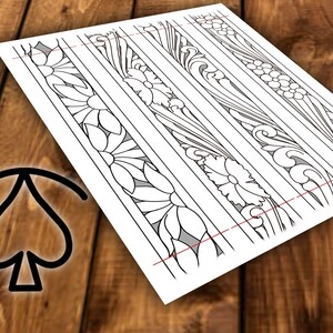 Floral Belt Pattern Pack - Etsy