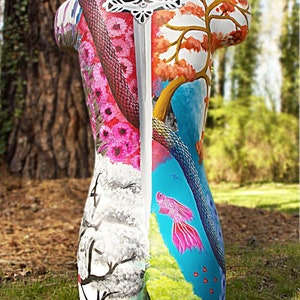 Painted Floral Female Mannequin Torso - Etsy