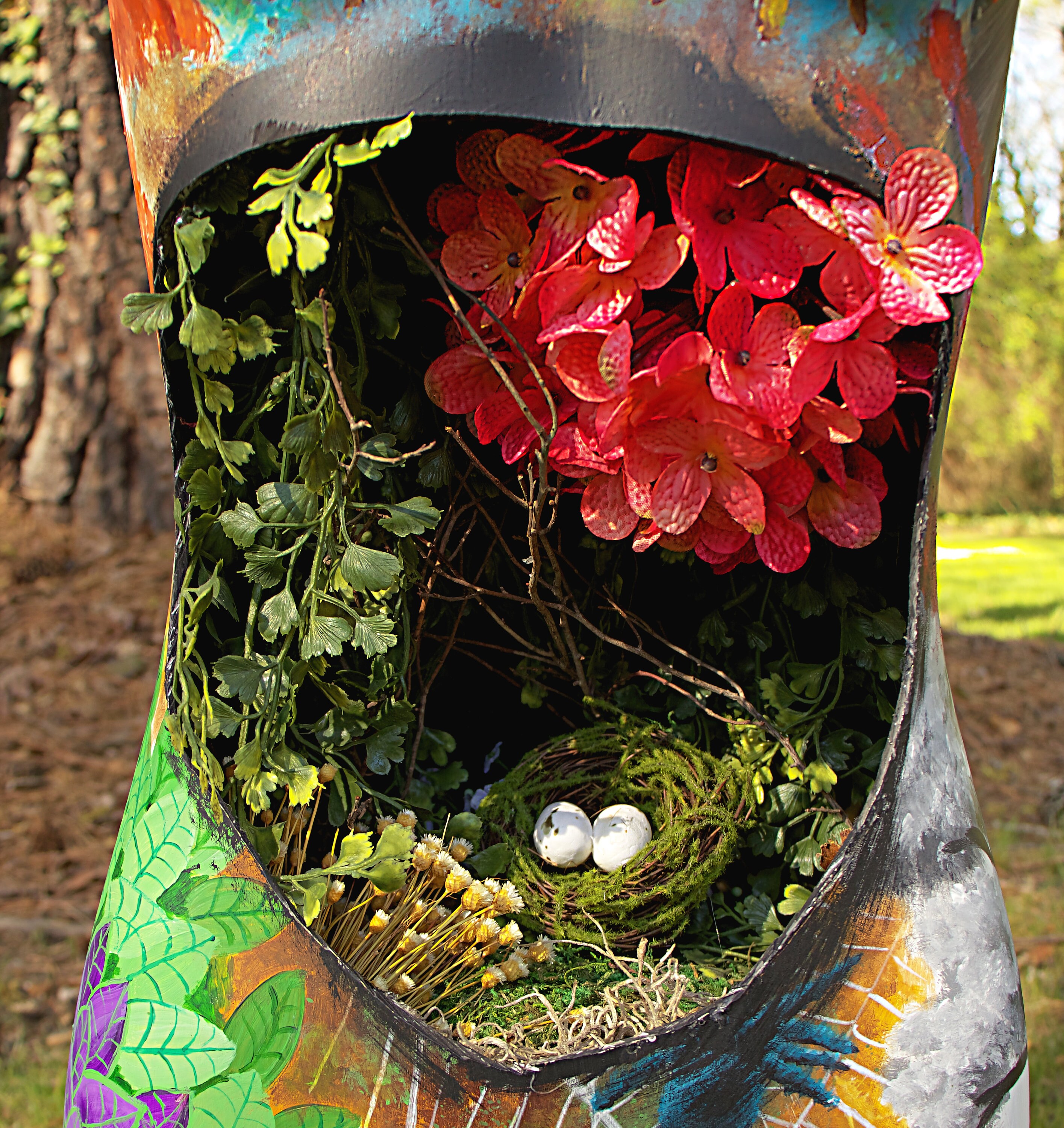 Painted Floral Female Mannequin Torso - Etsy