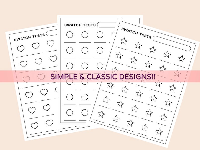Printable Marker Swatch Charts | Color Tracker for Copic, Alcohol ...