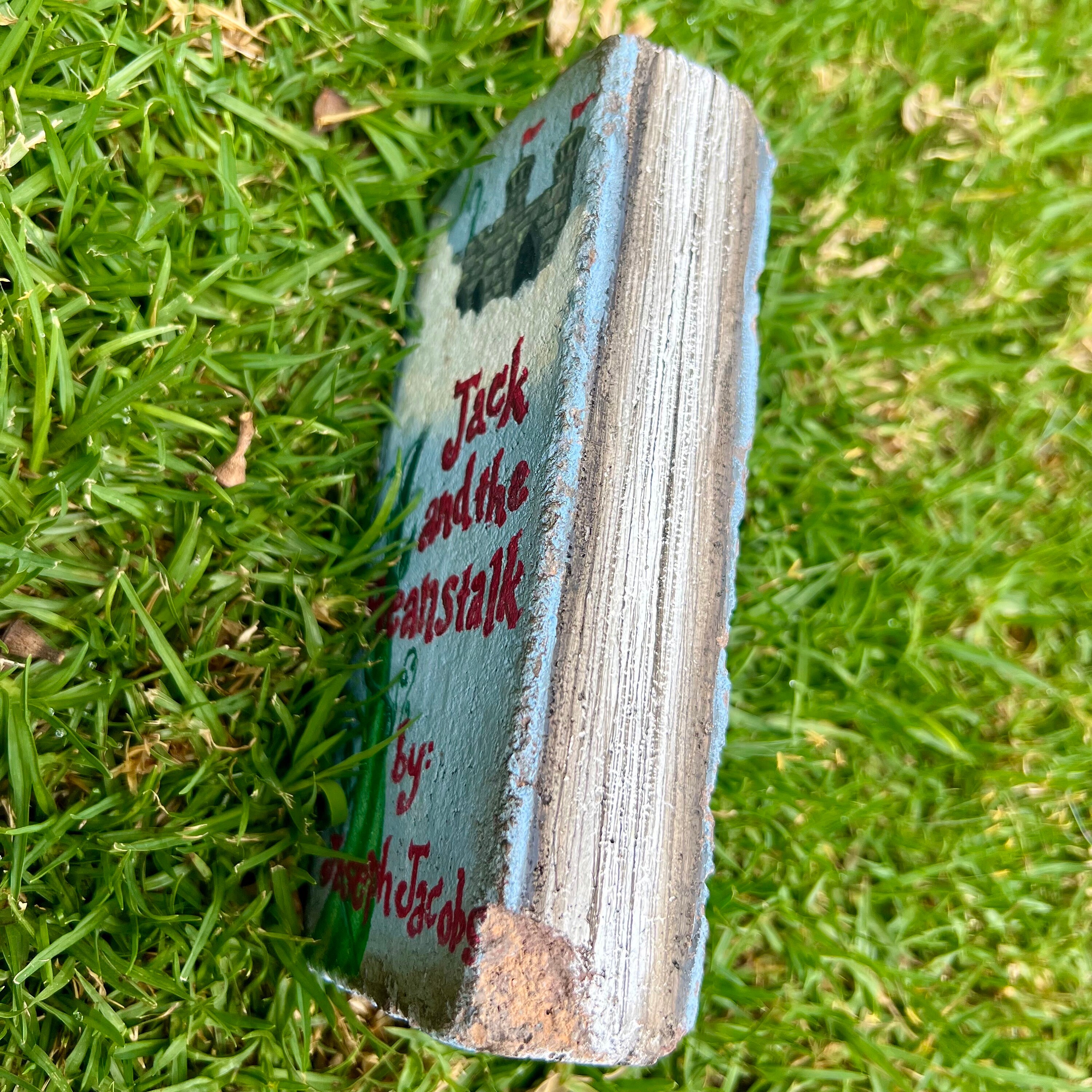 Jack and the Beanstalk Garden or Mantle Brick Book - Etsy
