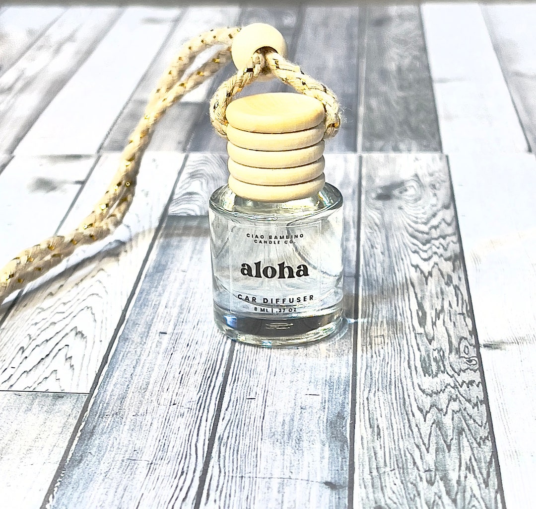 Aloha Car Fragrance Diffuser | Car Freshener, Non Toxic Diffuser ...