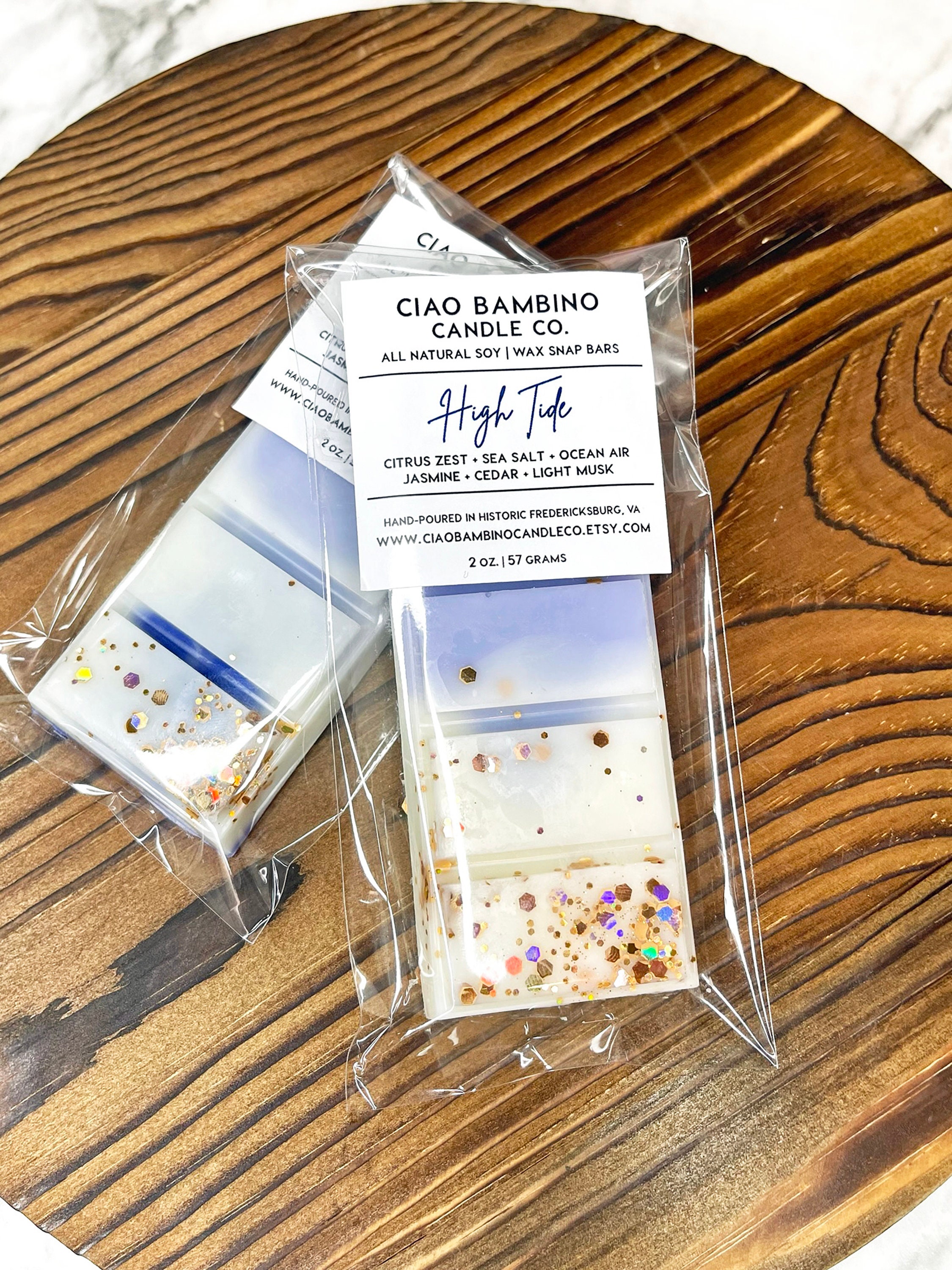 High Tide Snap Bars / Highly Scented Soy Wax Snap Bars / - Etsy