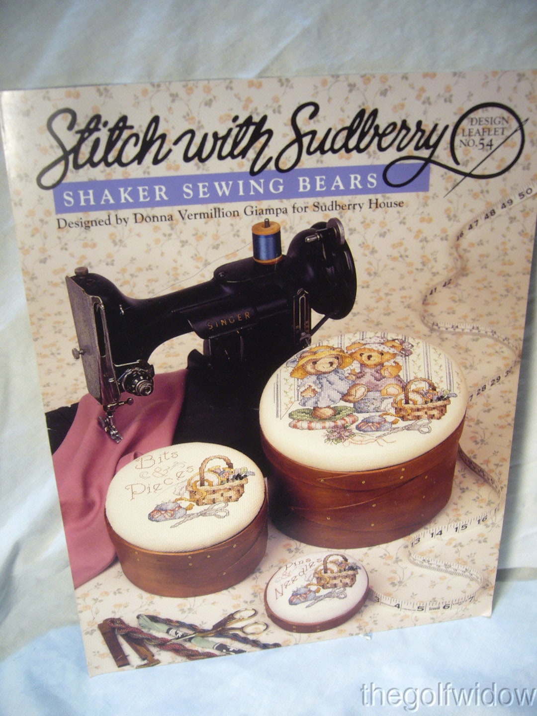 Stitch With Sudberry Shaker Sewing Bears No. 54 by Donna Vermillion - Etsy