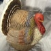 Vintage Thanksgiving Turkey Container Hand Painted Large TD3157 - Etsy