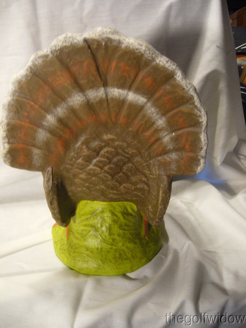 Bethany Lowe Vintage Turkey Bucket for Thanksgiving Table New - Etsy