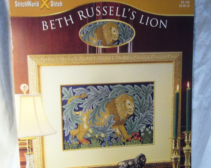 Beth Russell's Lion Stitch World X Stitch Pattern - Etsy