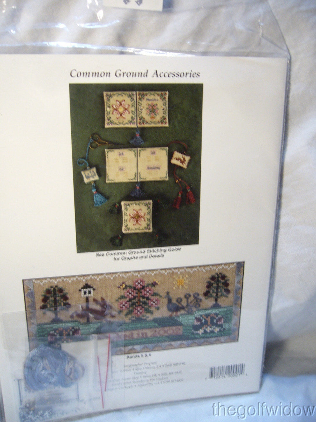 Just Nan Common Ground Charts & Stitching Guide Plus Embellishments - Etsy
