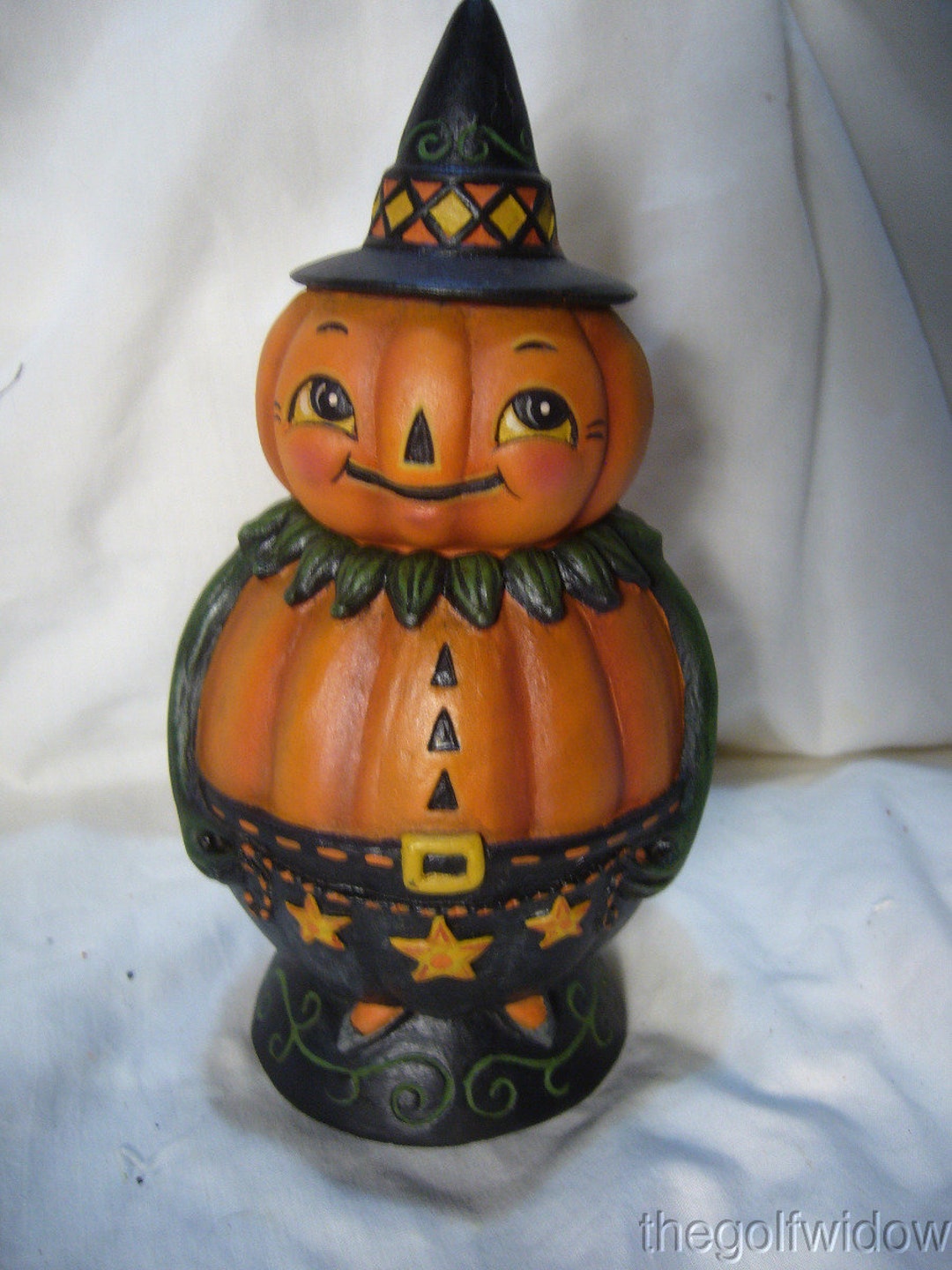 Bethany Lowe Pumpkin Pete Spooks Jar for Halloween - Etsy Bethany Lowe Pumpkin Pete Spooks Jar for Halloween - Etsy