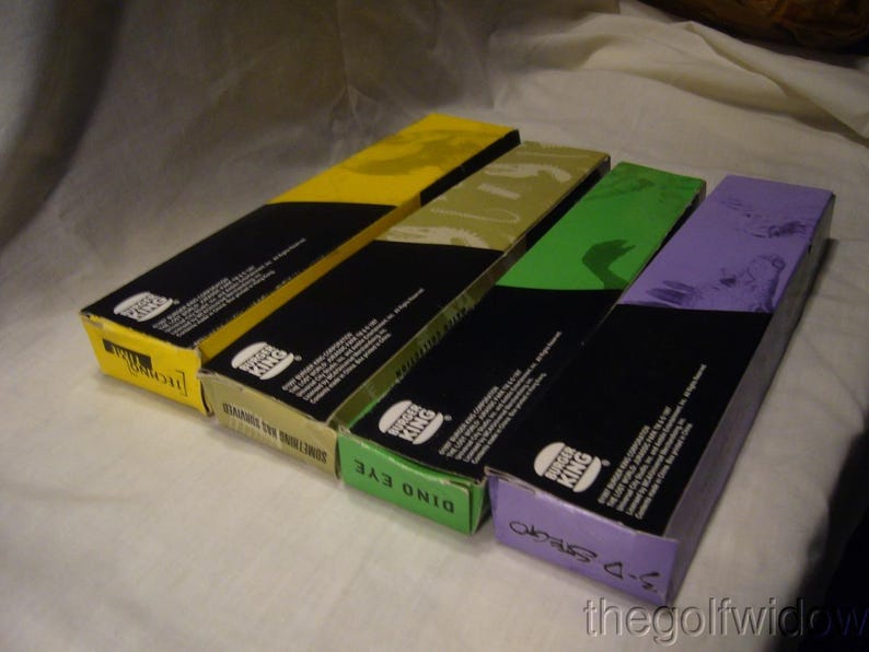 Burger King 4 the Lost World Watches in Boxes and Wrapped With ...