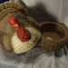 Vintage Thanksgiving Turkey Container Hand Painted Large TD3157 - Etsy