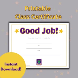 good behaviour certificate