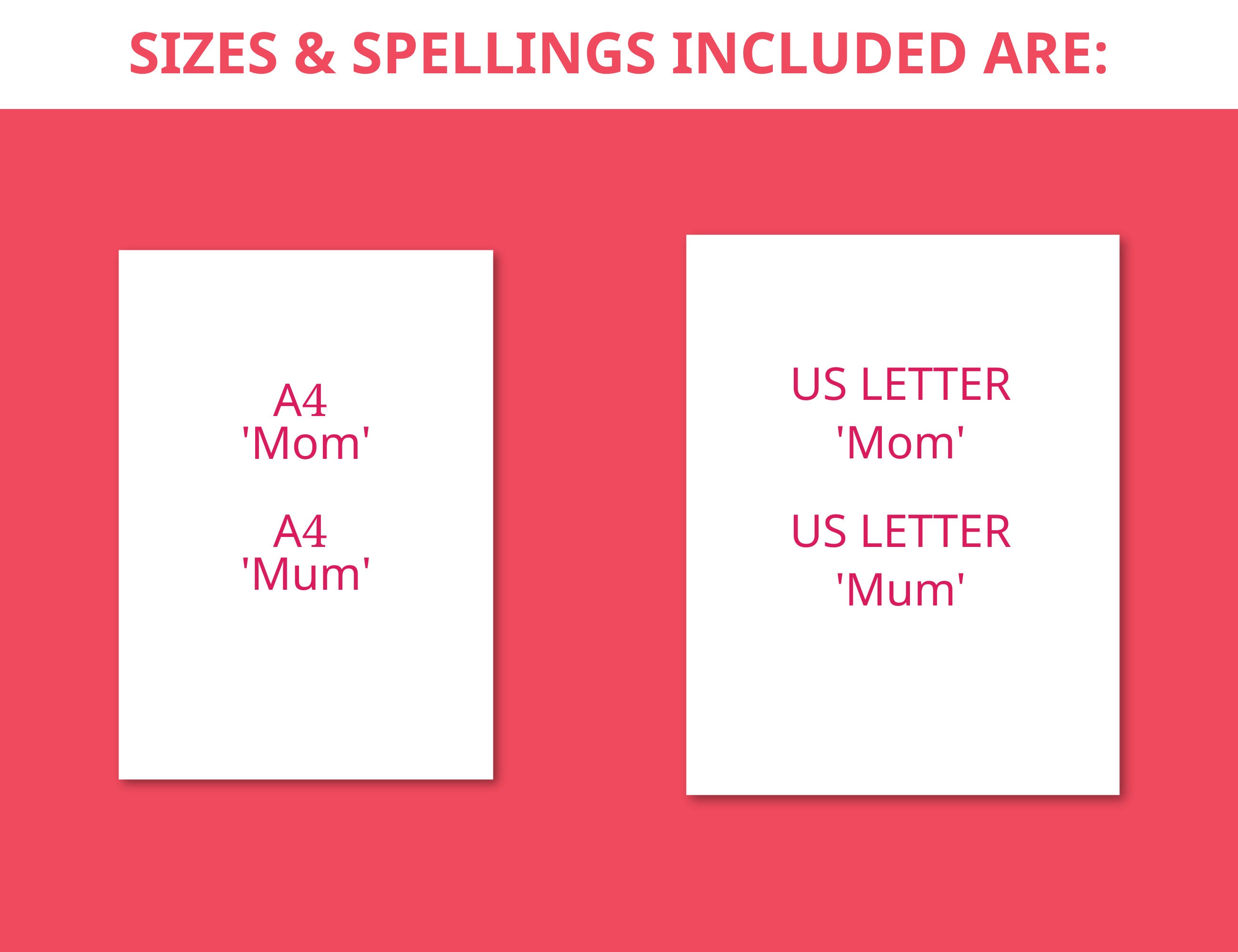 Mother's Day Printable Gift Tags, Floral Gift Tags for Mom, Instant ...