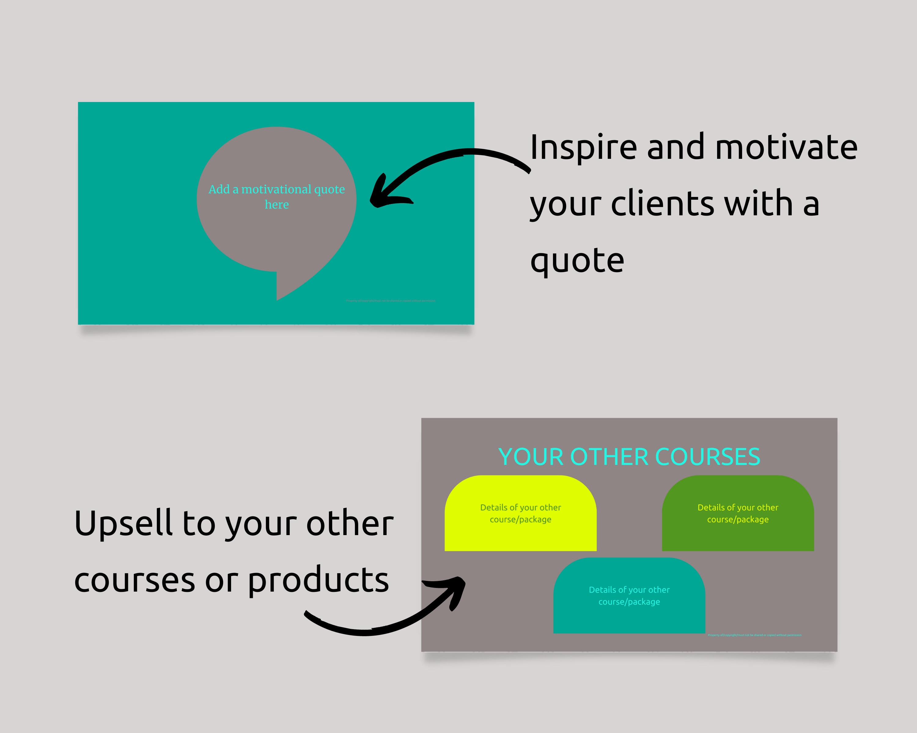 Editable Canva Slide Template for Online Course Creators and Coaches ...