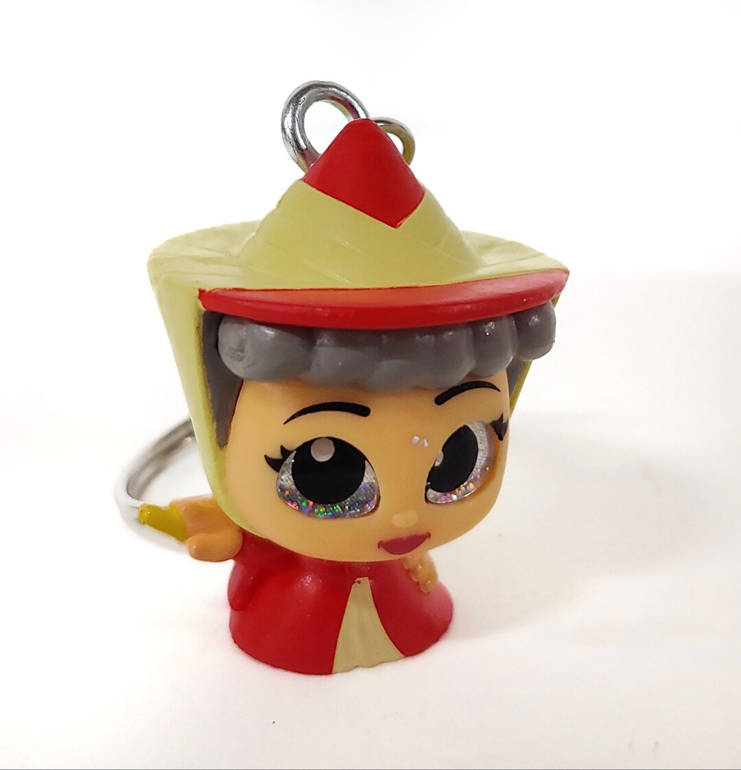 Disney "flora" Cinderella Disney Doorable Keychain Figure - Etsy