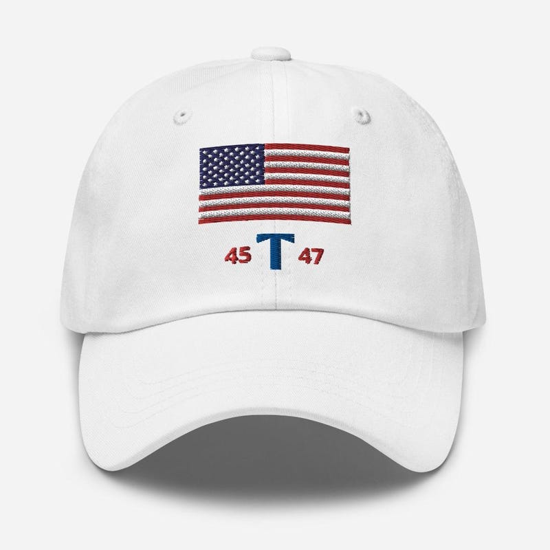 White 47 Trump Hat - Etsy