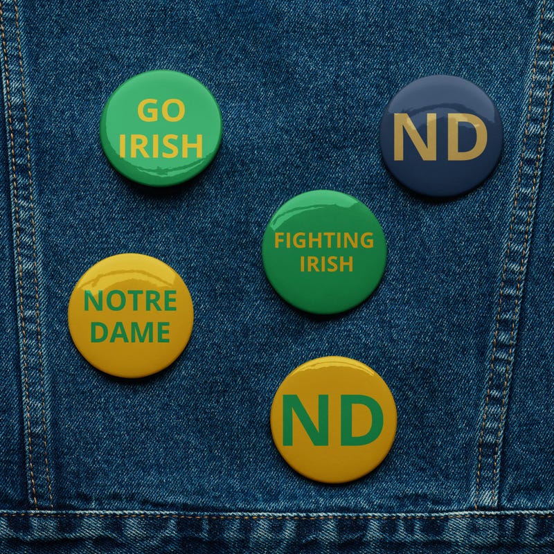 Notre Dame Pin - Etsy