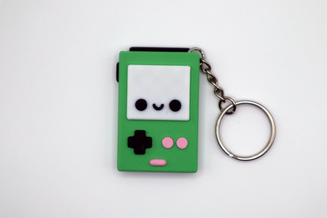 3D Printed Console Keychain Layers in Green - Etsy