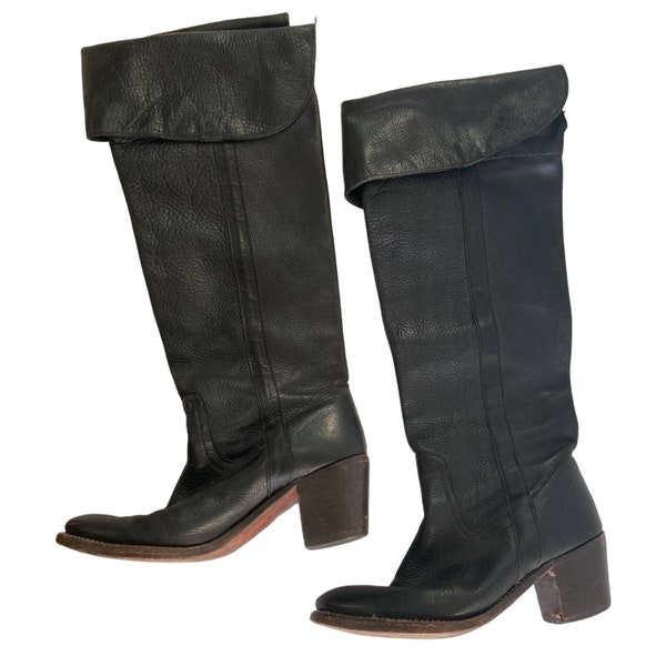 Fold Over Boots - Etsy