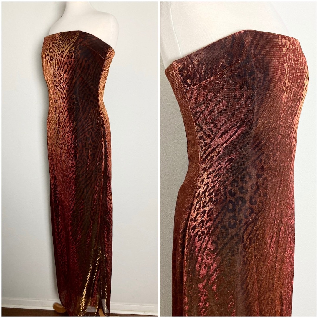 Vintage Y2K Gunne Sax Millennium 2000 Jessica Mcclintock Strapless ...