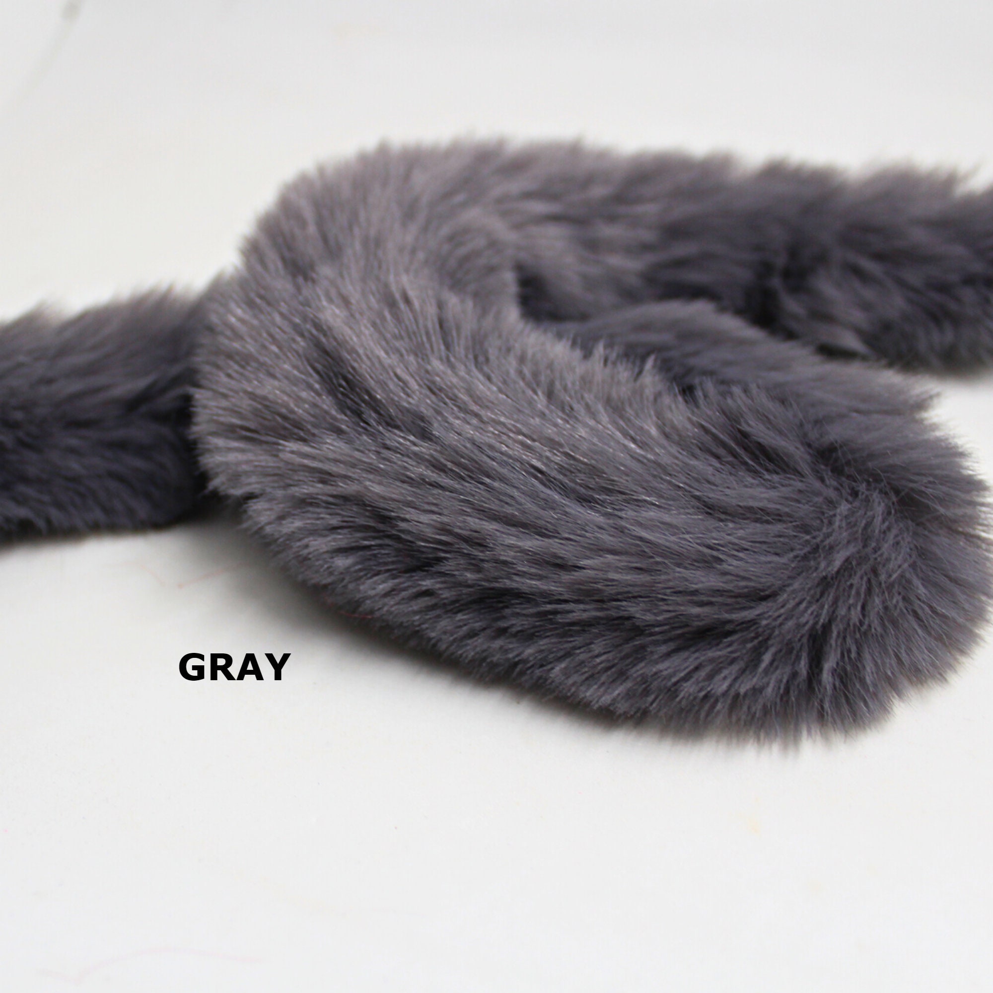 Faux Fur Trim/long Fur/rabbit Fur Stripe/furry Stripe/faux Fur ...