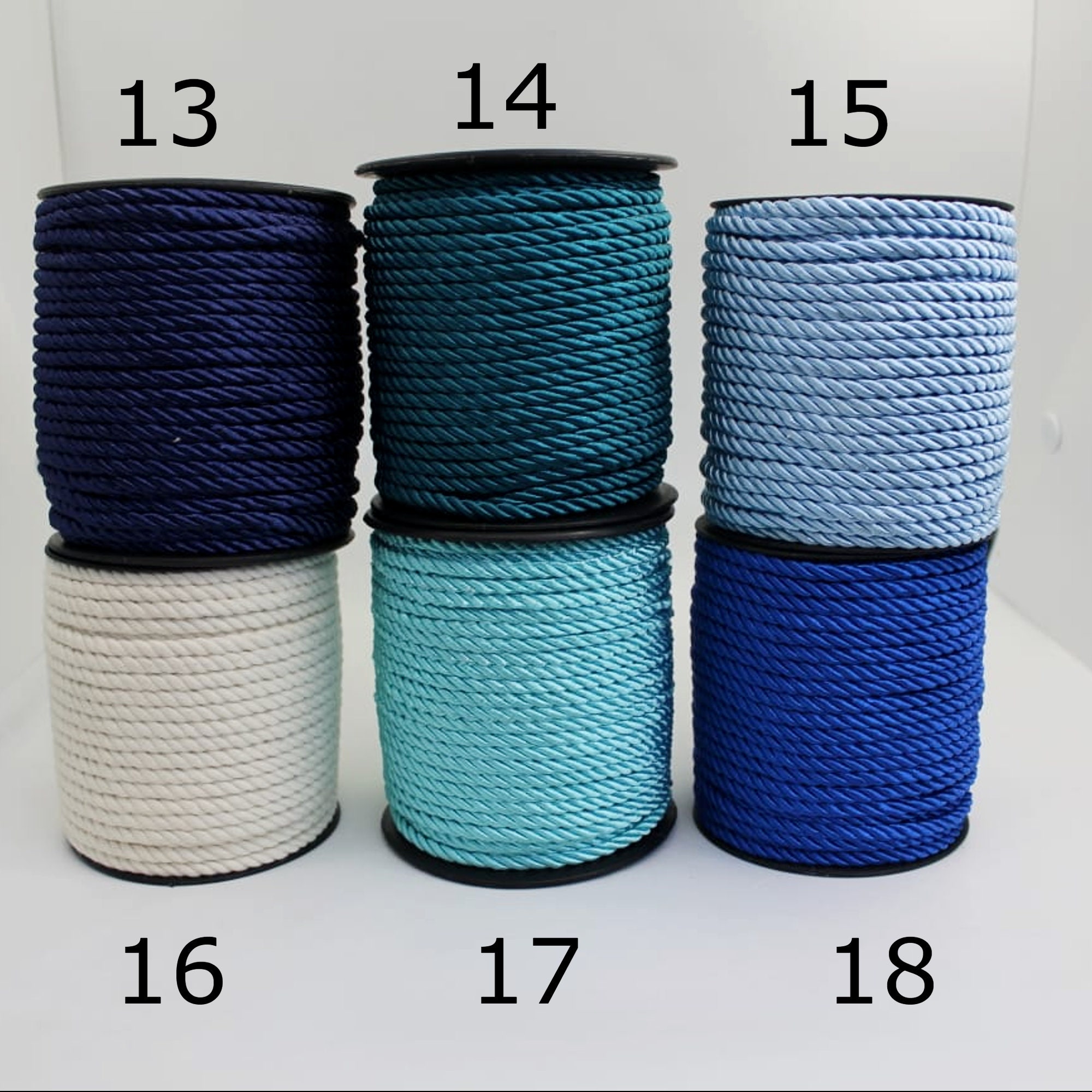 5 Yards 4mm Twisted Cord/braid Rope/ Soutache Trimming/edging - Etsy