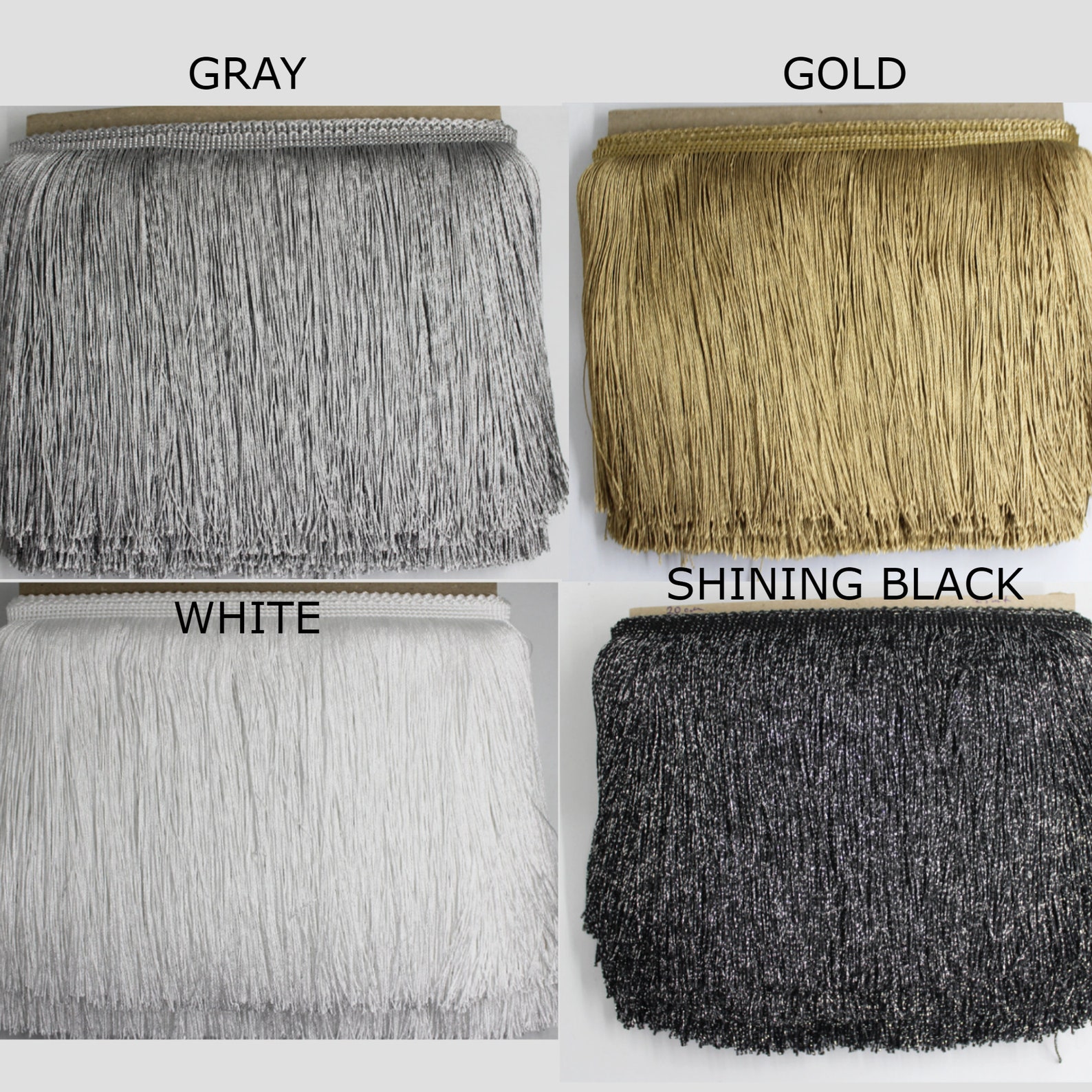 200mm7,8 Inchtassel Fringe/fringing Trim/performance Costume/chainette ...