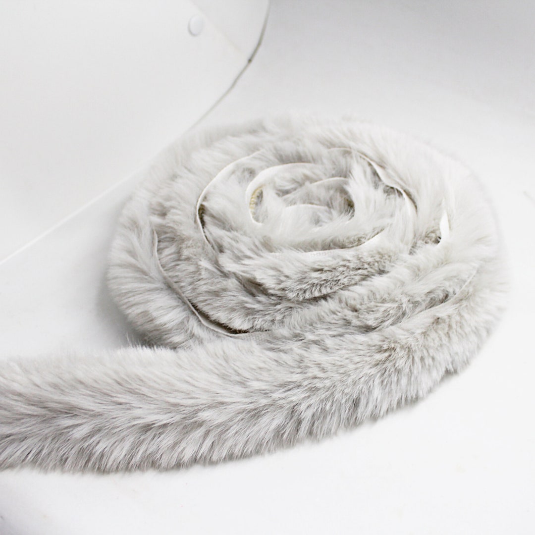 Faux Fur Trim/long Fur/rabbit Fur Stripe/furry Stripe/faux Fur ...