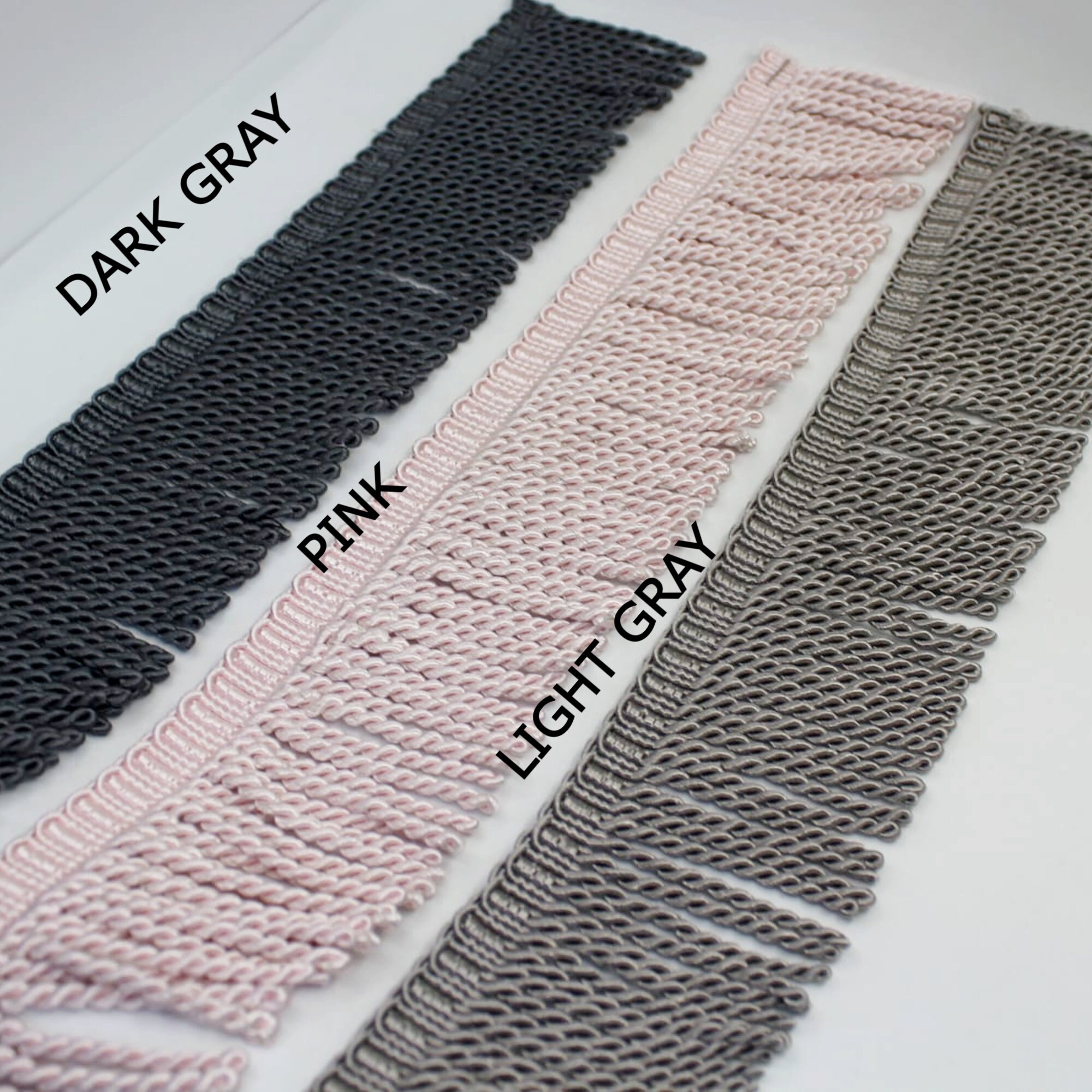 60mm2,3 Inchbullion Fringes Tassel Looped/bullion Fringe Trim/dress ...