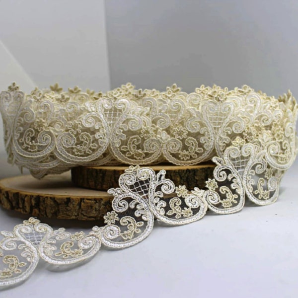 Cream Lace Dress - Etsy