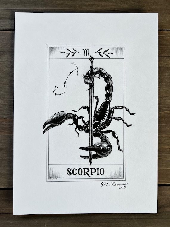 How to draw scorpio zodiac sign 60 photos - Astrologytoyou.com