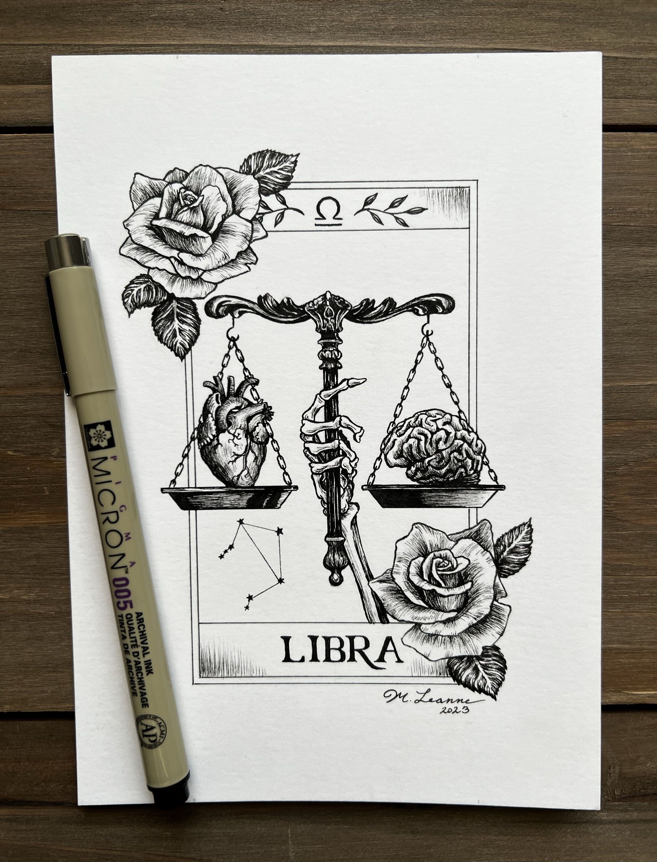 Libra Scale Sketches