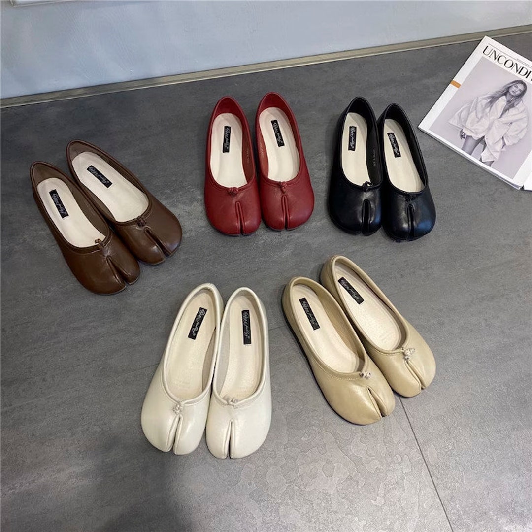 Split Toe Deer Hoof Shoes Creature Cosplay Flats - Etsy