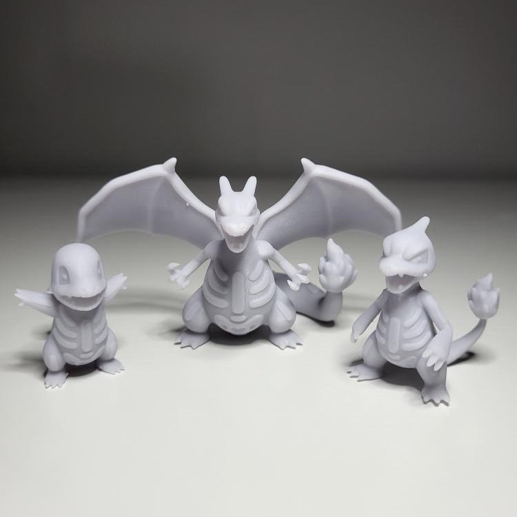 3D STL File Pack Halloween Pokemon Starters / Pokemon 3D Printer Files ...