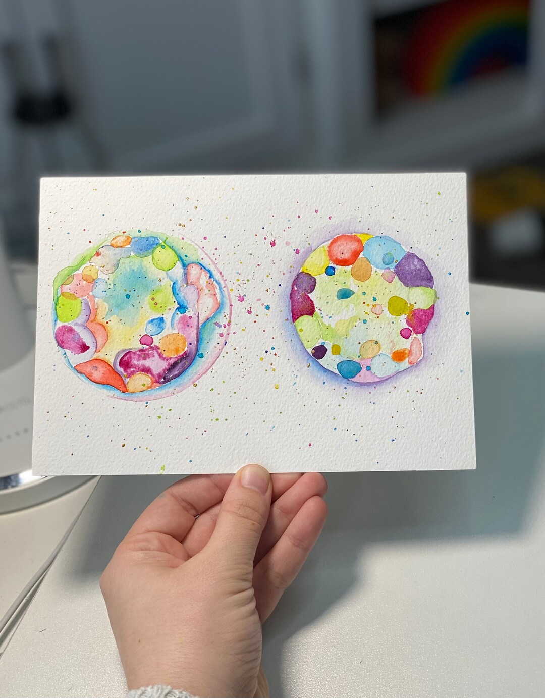 Embryo Watercolour Painting - Etsy