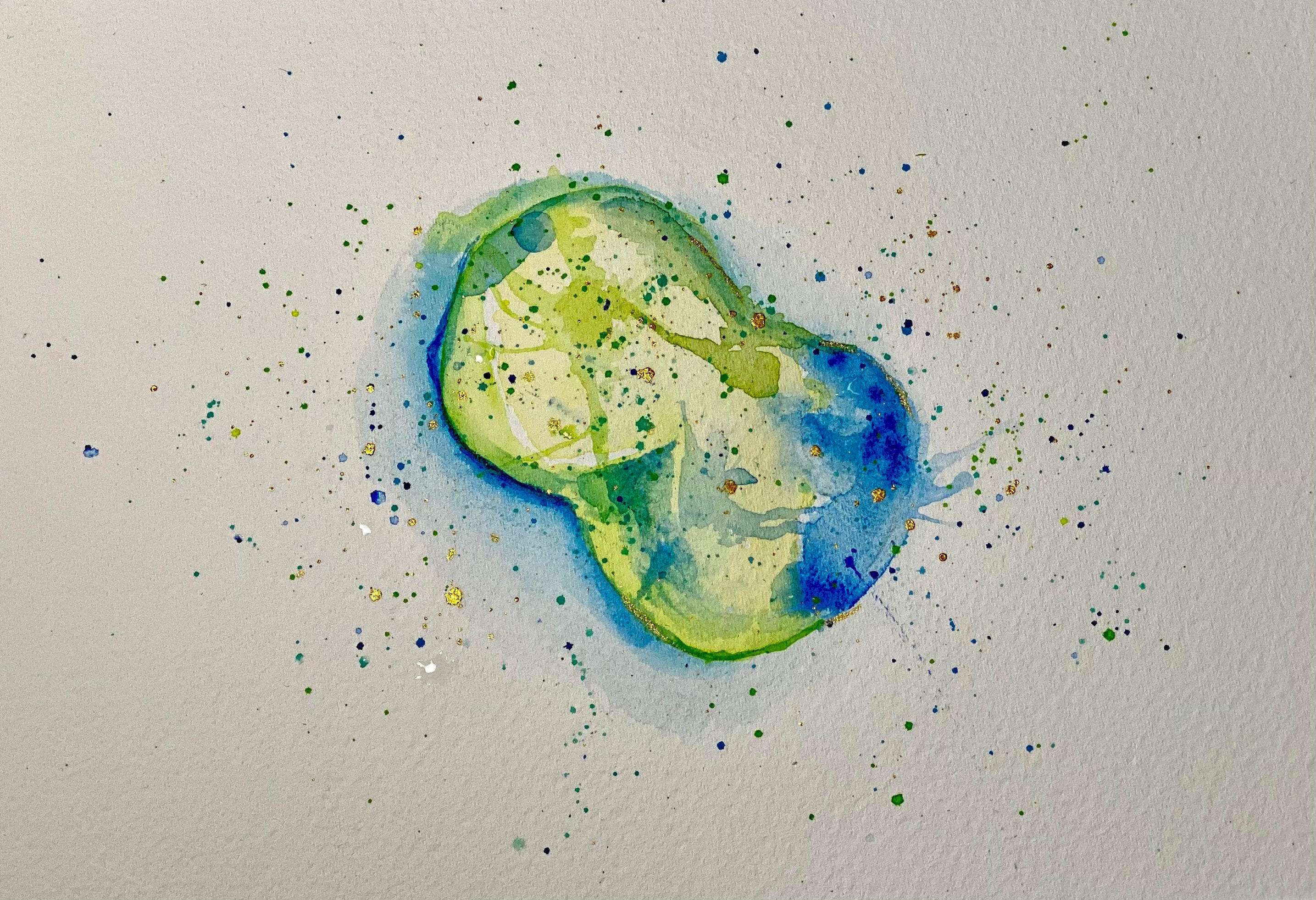 Embryo Watercolour Painting - Etsy