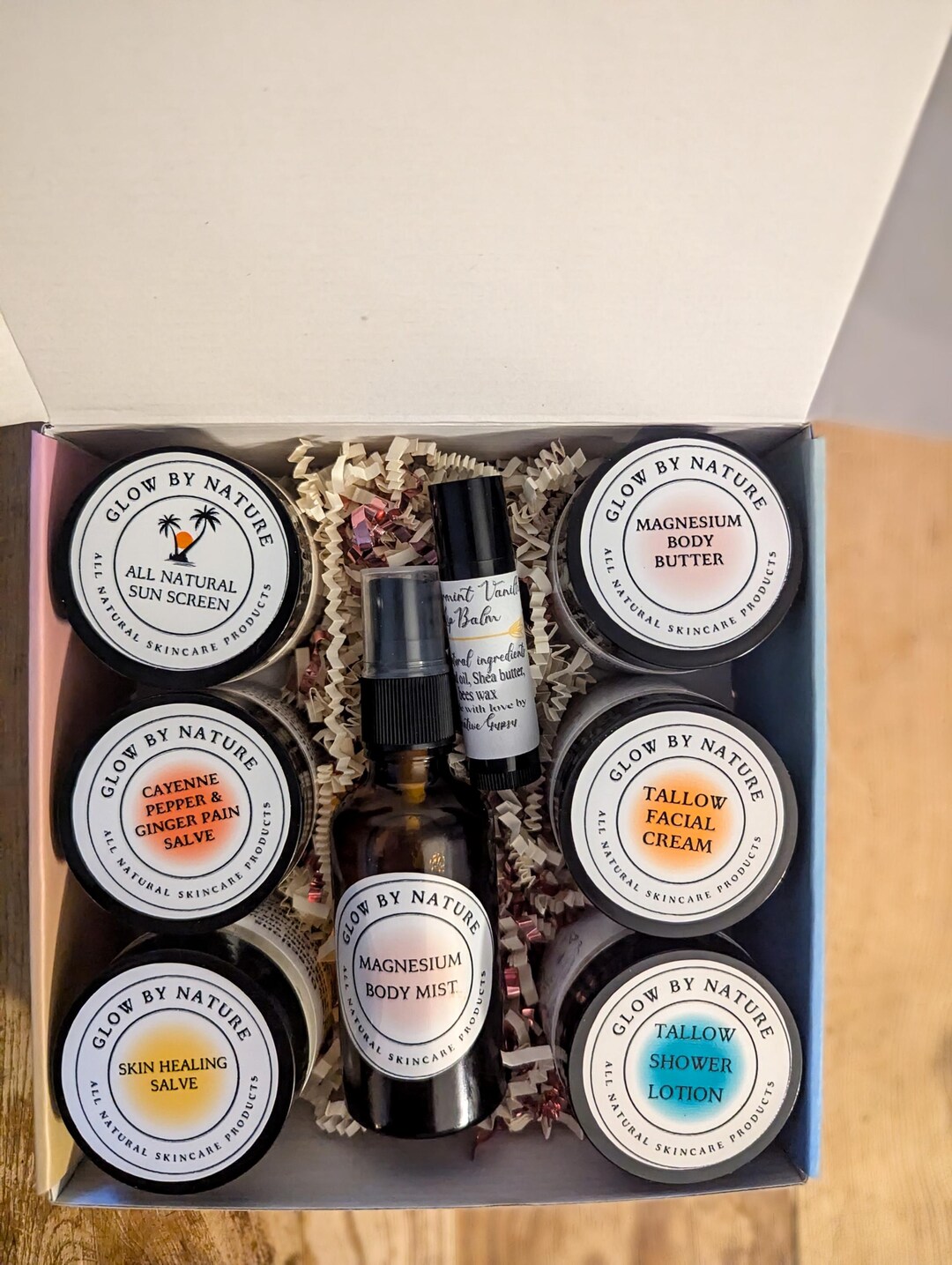 Pure and Simple All-natural Skin Care Gift Box - Etsy