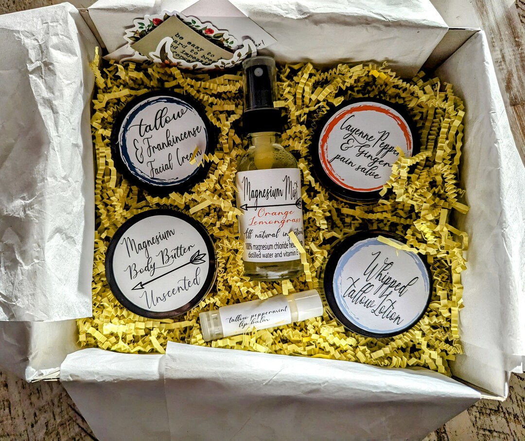 Pure and Simple All-natural Skin Care Gift Box - Etsy