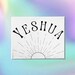 Printable Yeshua Art, Digital Biblical Yeshua Wall Print - Etsy