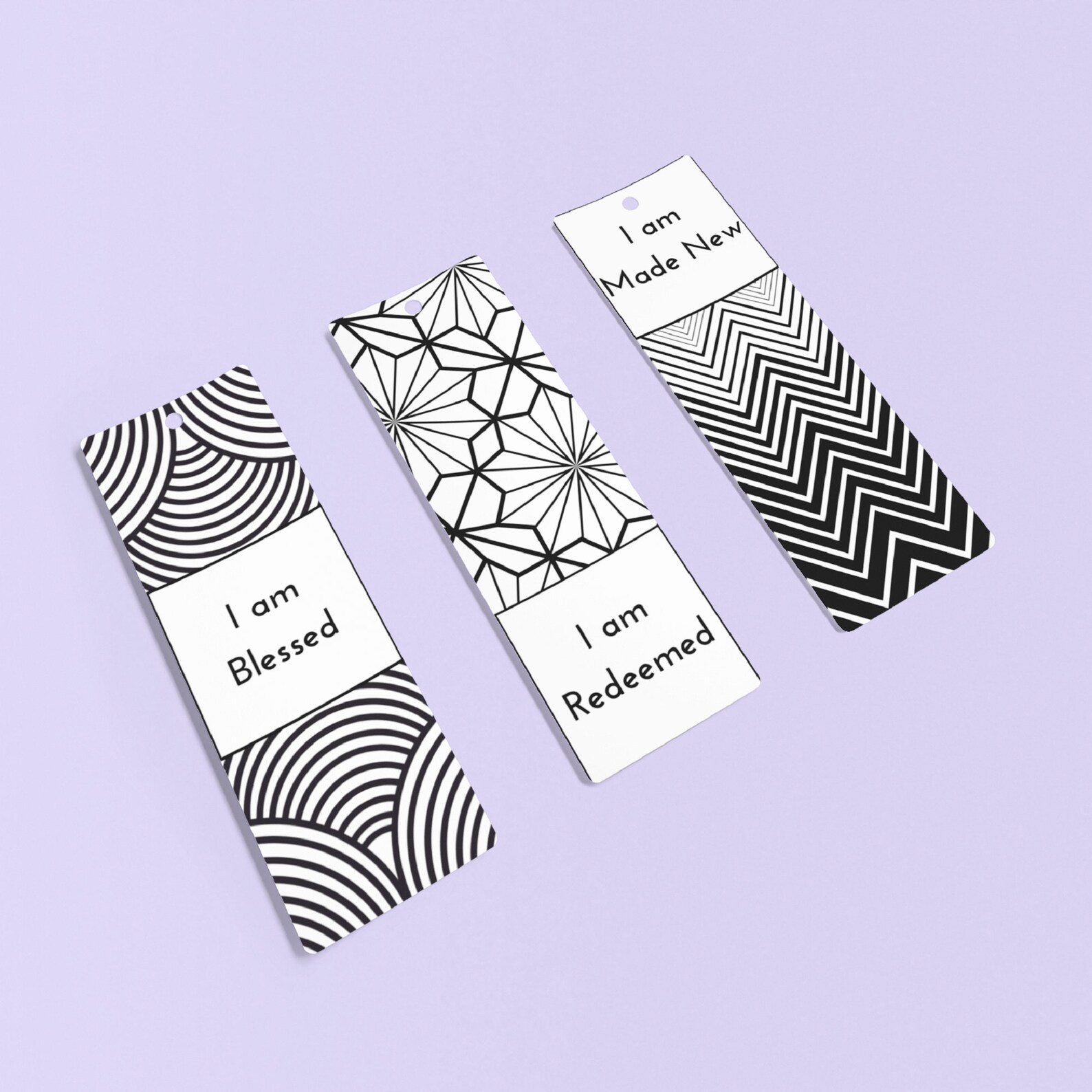 Who I Am in Christ, Printable Scripture Bookmark Set, Coloring Bookmark ...