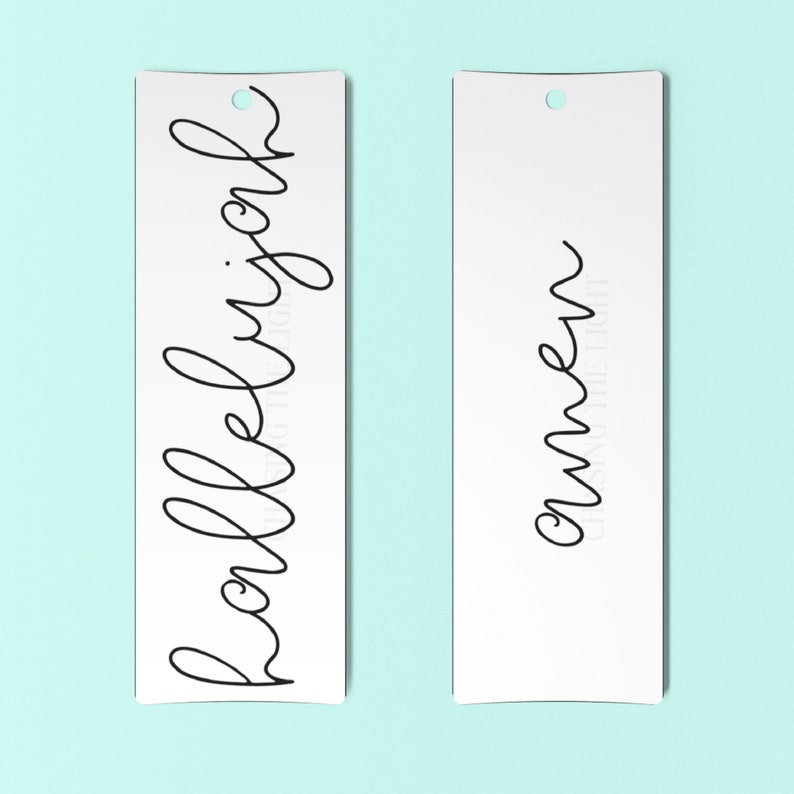 Follower of Christ Bookmarks, Printable Scripture Bookmark Set of 10 ...