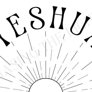 Printable Yeshua Art, Digital Biblical Yeshua Wall Print - Etsy