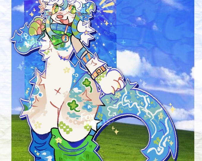 Fruitier Aero Inspired Otter Furry Fursona Adoptable ← - Etsy