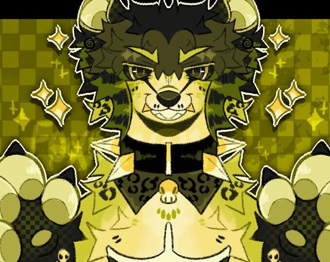 Biohazard Toxic Possum Hybrid Furry Fursona Adoptable - Etsy