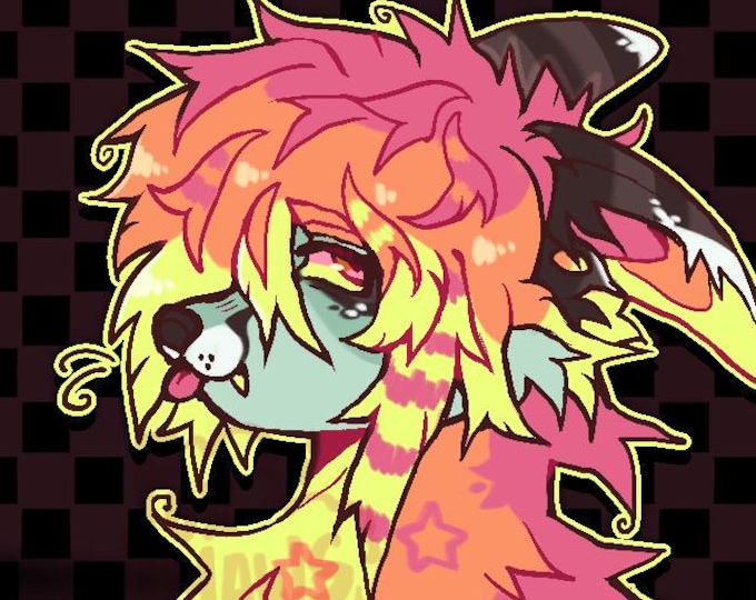 Weirdcore Scenecore Gummy Puppy Sparkledog Hybrid Furry Fursona ...