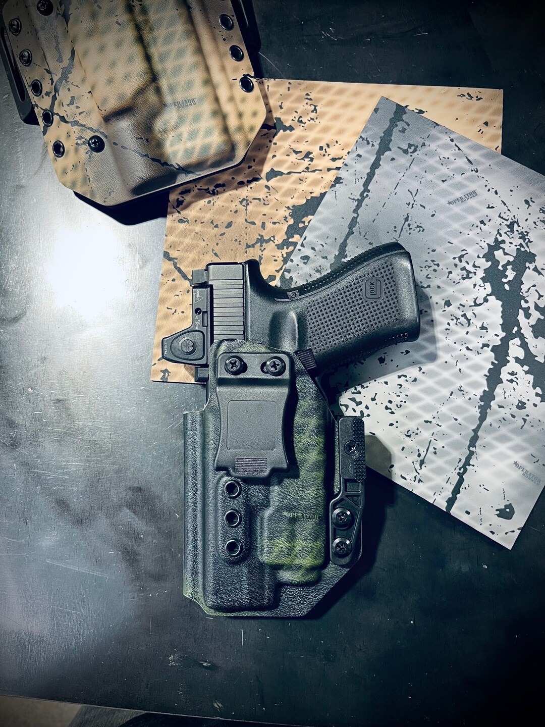 FITS: Glock 17/19/19x/45/47 Stream Light TLR7/A IWB Holster Operator ...