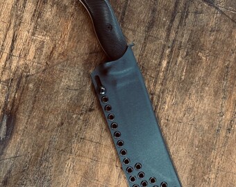 Hybrid Leather Kydex Sheath for ESEE 5 Knife - Etsy