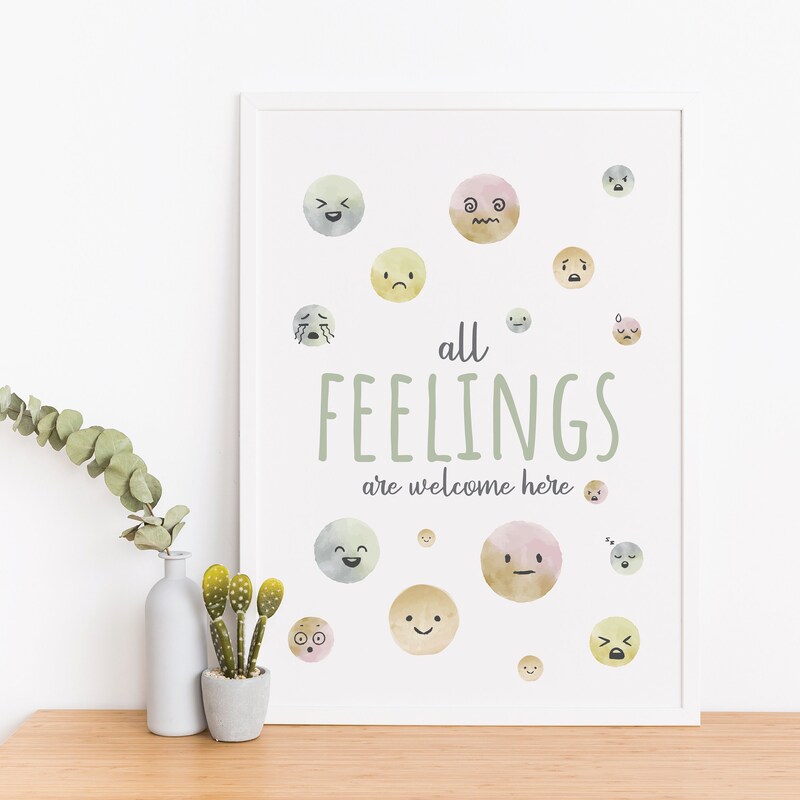 All Feelings Are Welcome - Etsy