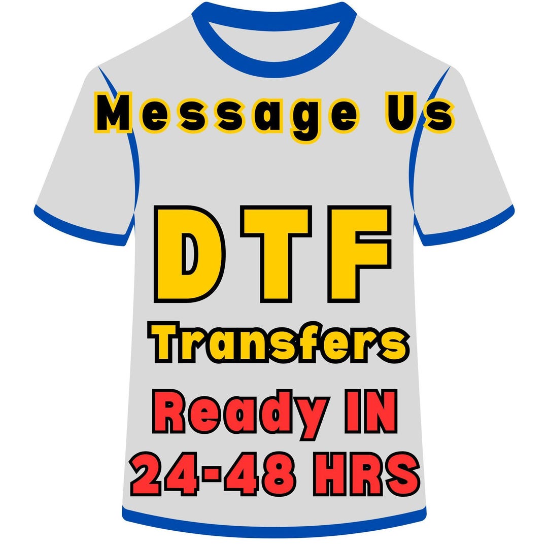 Bye Screen Printing... Hello Direct to Film! - Etsy