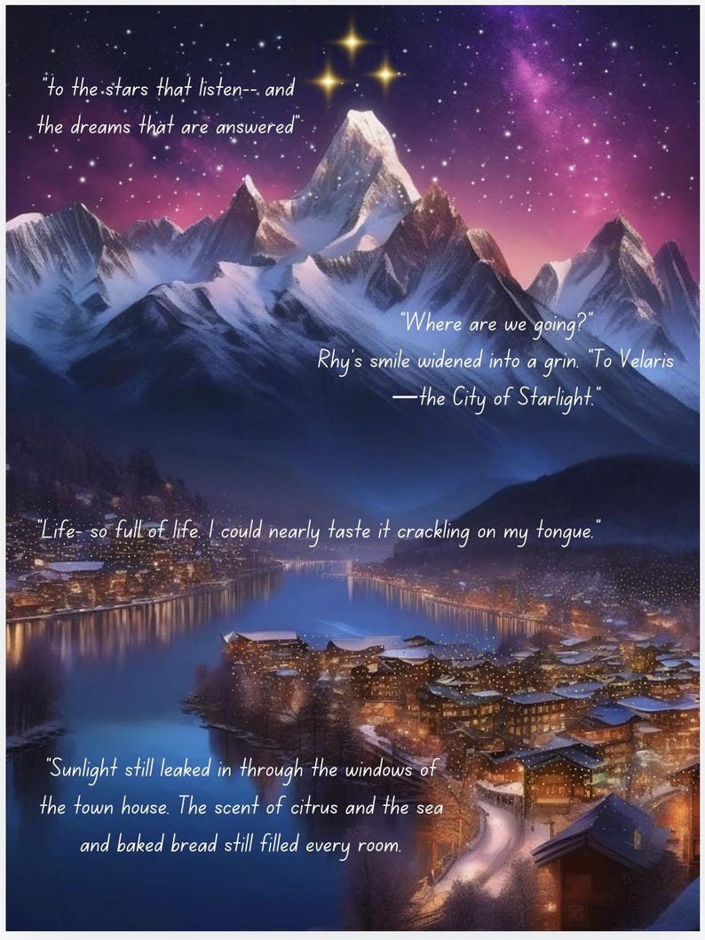 ACOTAR Series Inspired Posters - Etsy